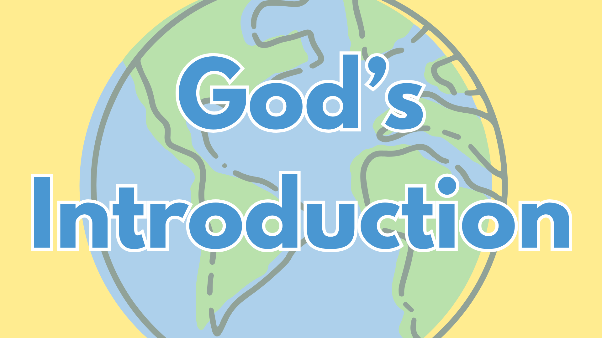God's Introduction: The Christian Creation Story: - Seeds of Truth ...